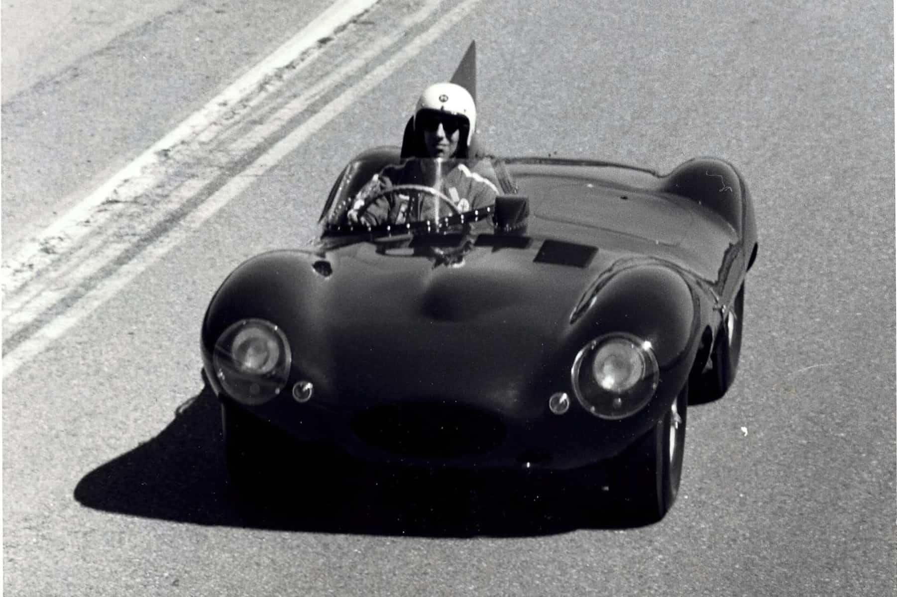 Jaguar D-Type Bonnet Auctioned to Create Scholarships