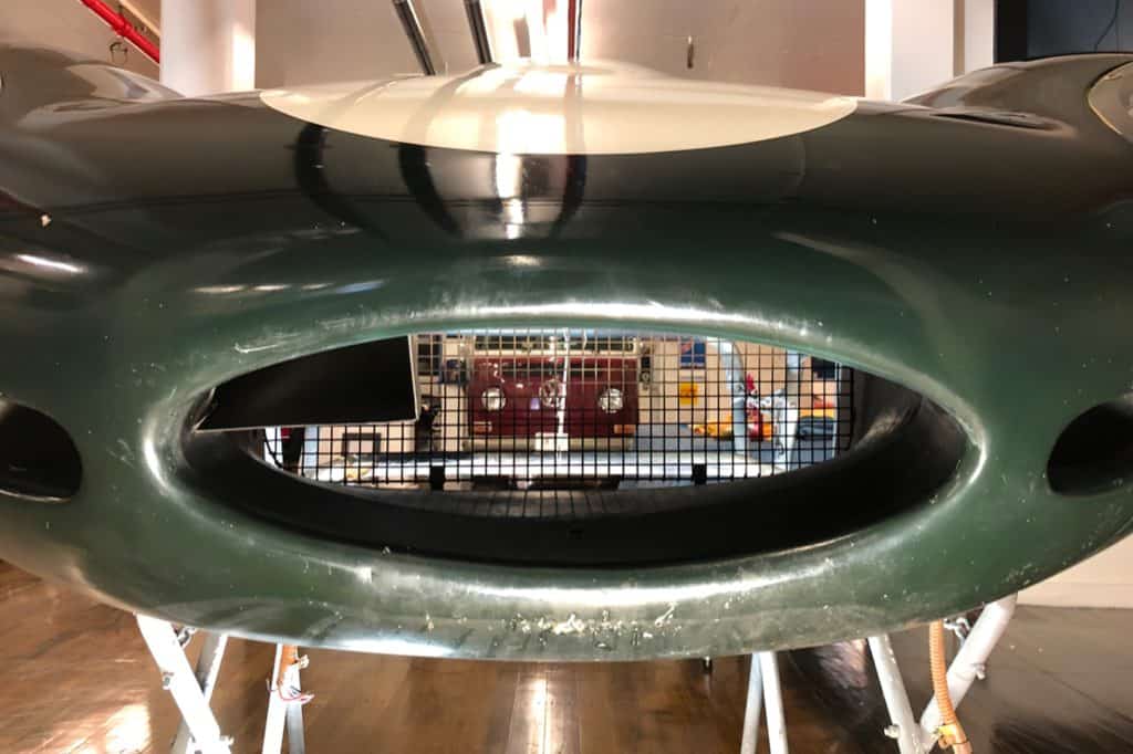Jaguar D-Type Bonnet Auctioned to Create Scholarships