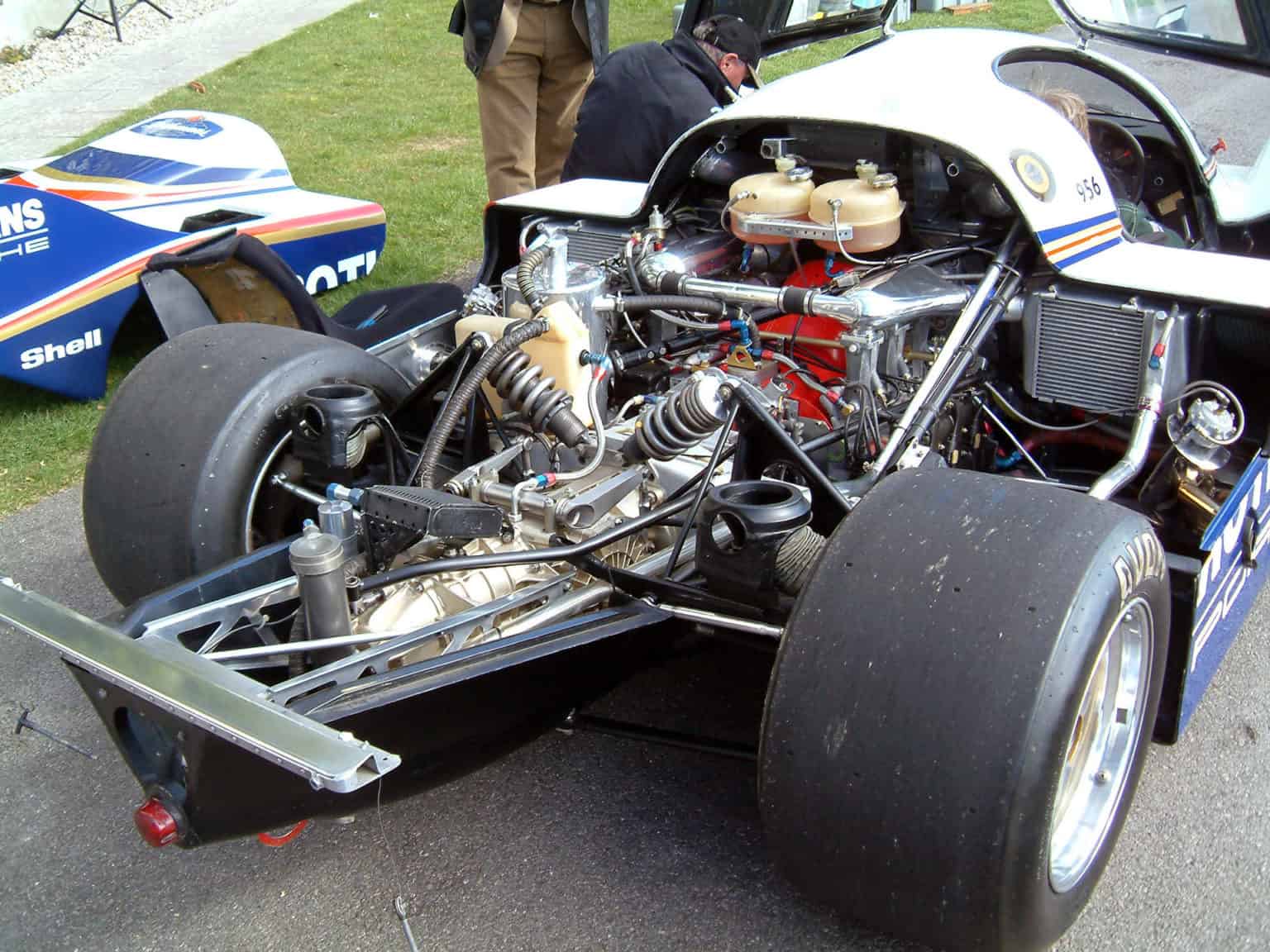 Dream Debut for Porsche’s 956 - Porsche’s first monocoque racing car