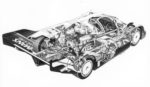 Dream Debut for Porsche’s 956 - Porsche’s first monocoque racing car