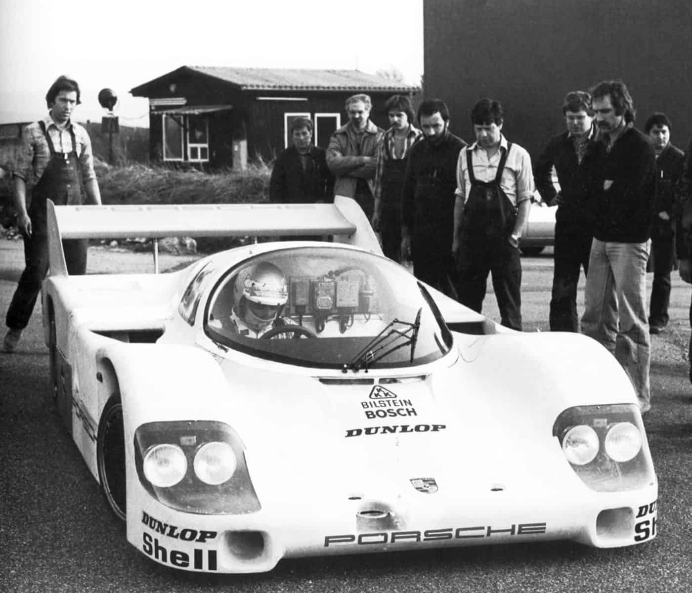 Dream Debut for Porsche’s 956 - Porsche’s first monocoque racing car